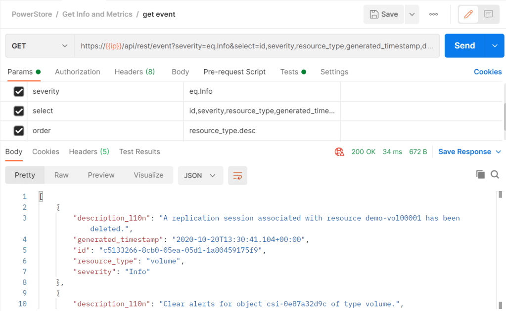 DellEMC PowerStore REST API Emulator – {{ vExpose }}.Blog