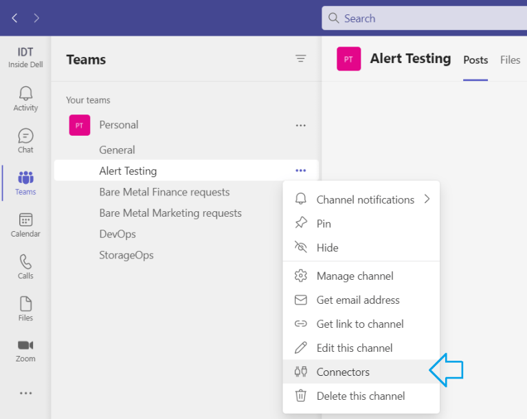 Send message to Teams channel with REST API or Ansible – {{ vExpose }}.Blog