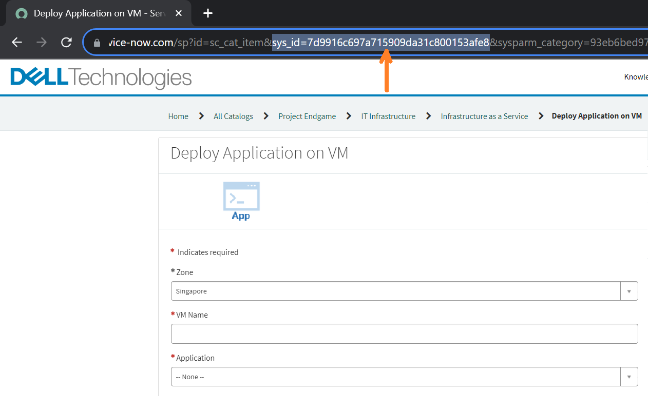 ServiceNow catalog request with Postman – {{ vExpose }}.Blog